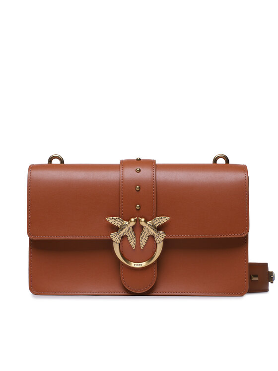 Pinko Handtasche Love One Classic Fl PE 23 PLTT 100057 A0F1 Braun ...