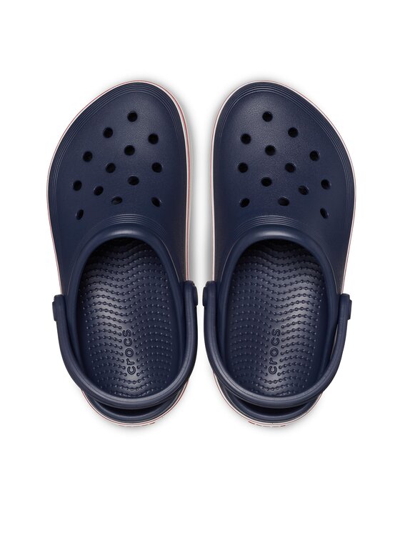Crocs Klapki Crocs Crocband Clean Clog Kids 208477 Granatowy | Modivo.pl