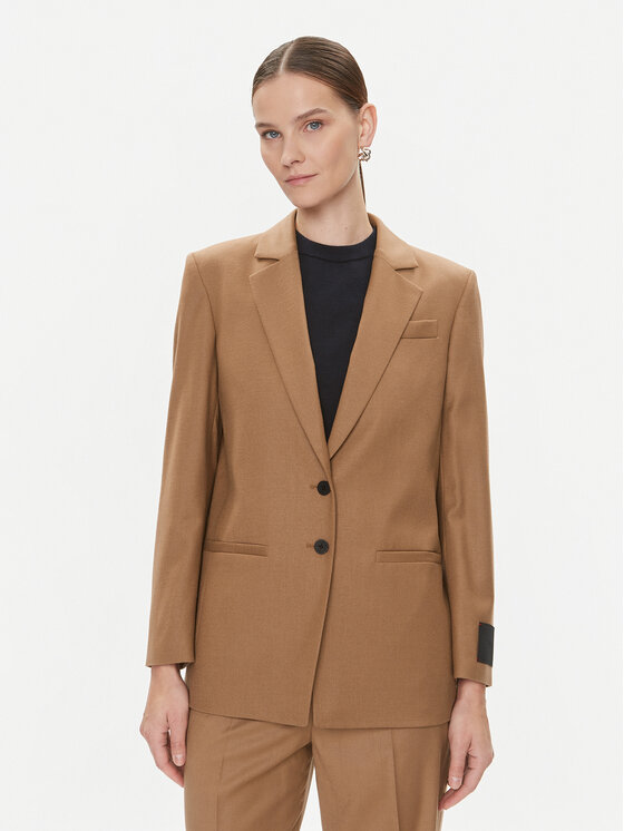 Hugo Піджак Amyia 50498086 Коричневий Relaxed Fit | Modivo.ua