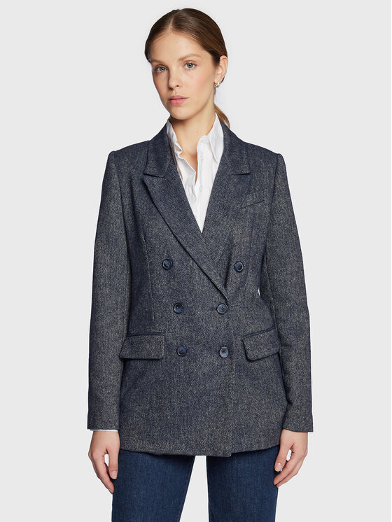 NAF NAF Sakoi Edadou THNW8 Tamnoplava Regular Fit | Modivo.hr