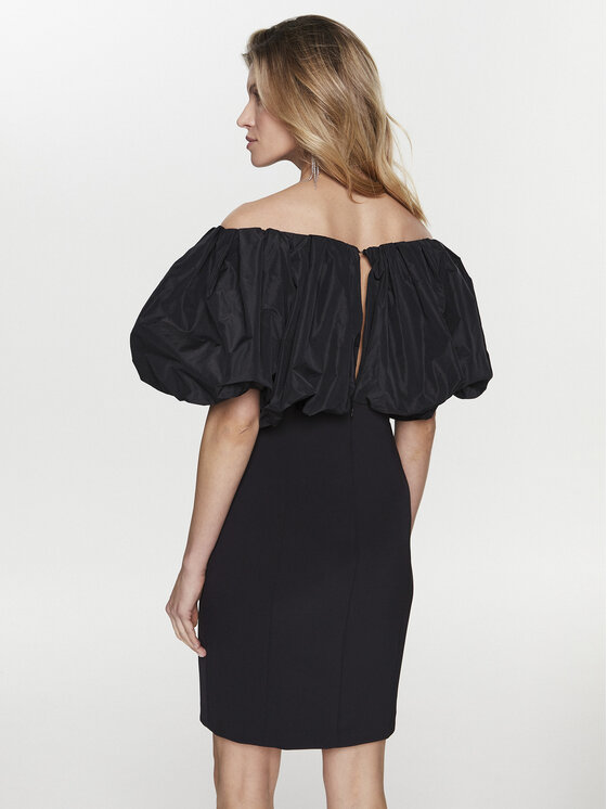 Pinko Koktel haljina Isola 100090 A0GU Crna Slim Fit | Modivo.hr