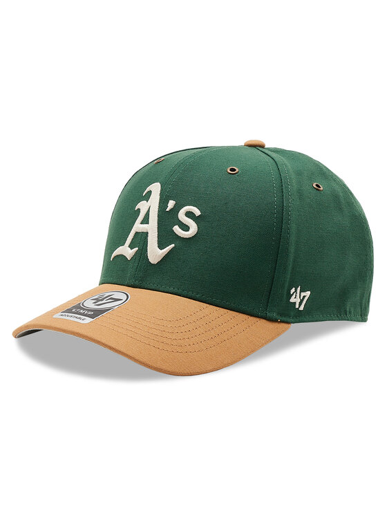 47 Brand Cap Oakland Athletics Mvp B-CAMPC18GWS-DGA Grün | Modivo.de