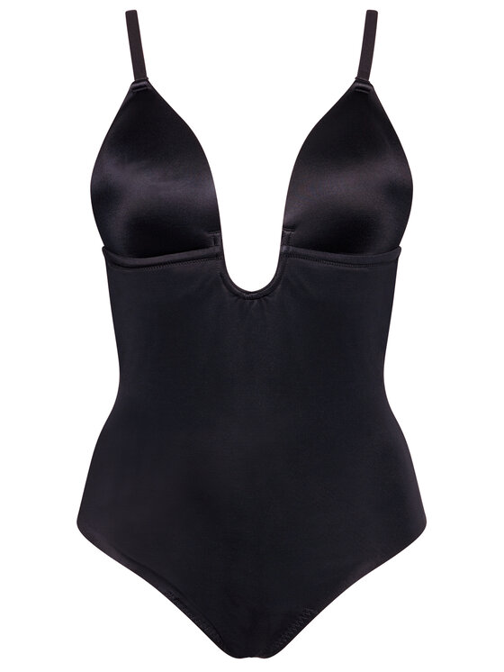 SPANX Body Suit Your Fancy Plunge Low Back Thong Suit Your Fancy 10206R ...