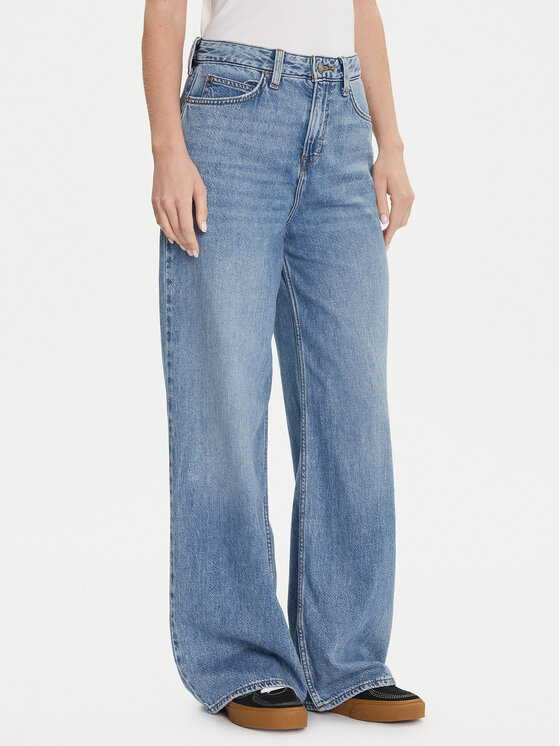 Lee Farmer Stella 112346641 Kék Wide Leg | Modivo.hu