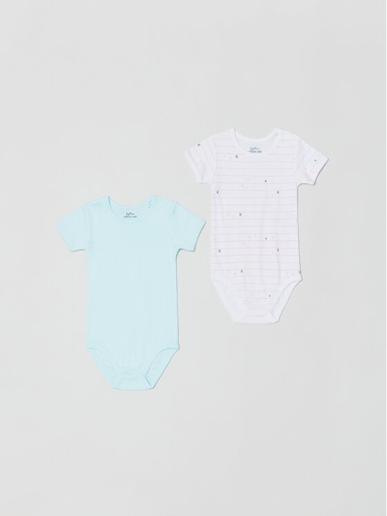 OVS Set 2 body-uri pentru copii 1677993 Colorat Regular Fit | Modivo.ro