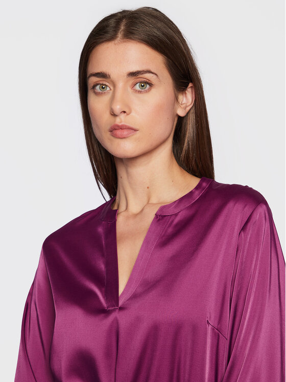 Olsen Kleid für den Alltag Festive Spirit 13001662 Violett Regular Fit ...