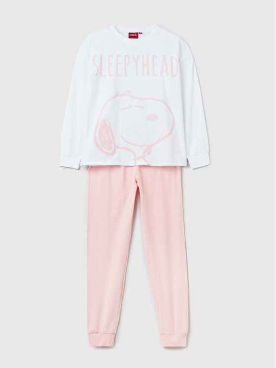 OVS Piżama PEANUTS 1329305 Kolorowy Regular Fit | Modivo.pl