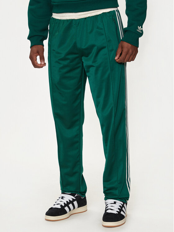 adidas Teplákové kalhoty IS1402 Zelená Regular Fit | Modivo.cz