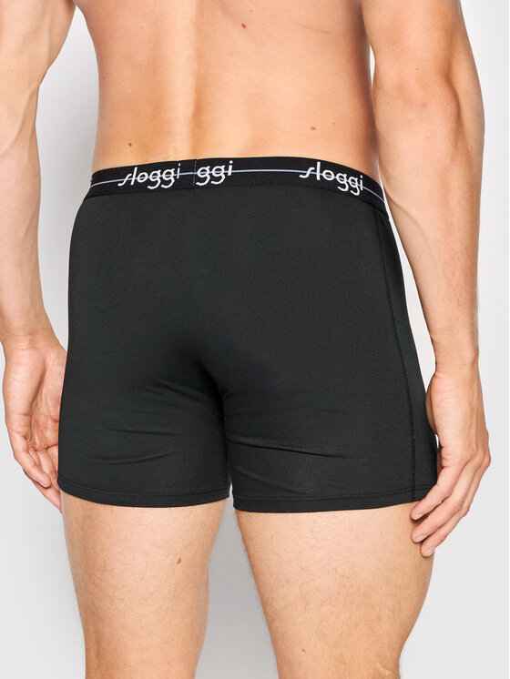 Sloggi Lot de 2 boxers 10206948 Noir | Modivo.fr