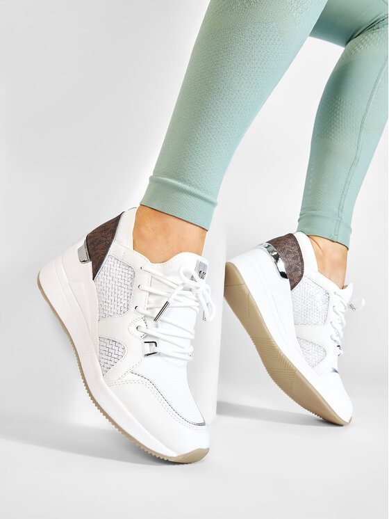 MICHAEL Michael Kors Sneakers Liv Trainer 43S1LVFS2D WeiB Modivo