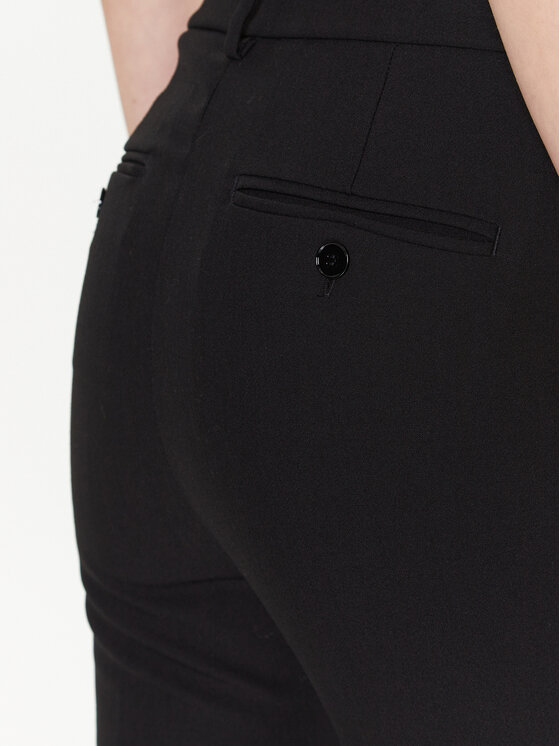Weekend Max Mara Hlače Rana 2351310137 Crna Slim Fit | Modivo.hr