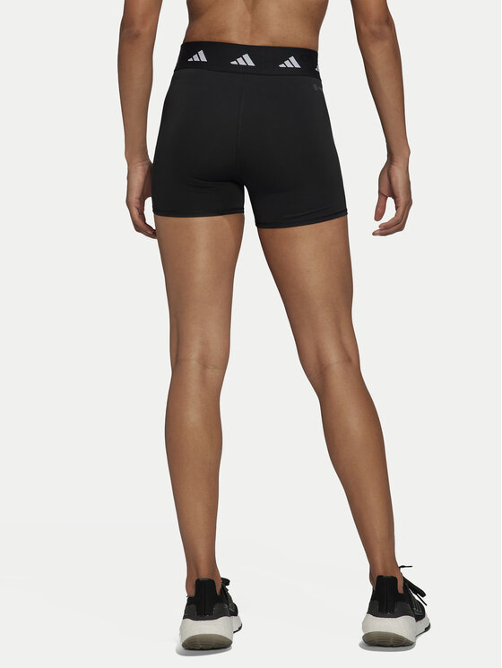 adidas Sportovní kraťasy Techfit HF6683 Černá Slim Fit | Modivo.cz