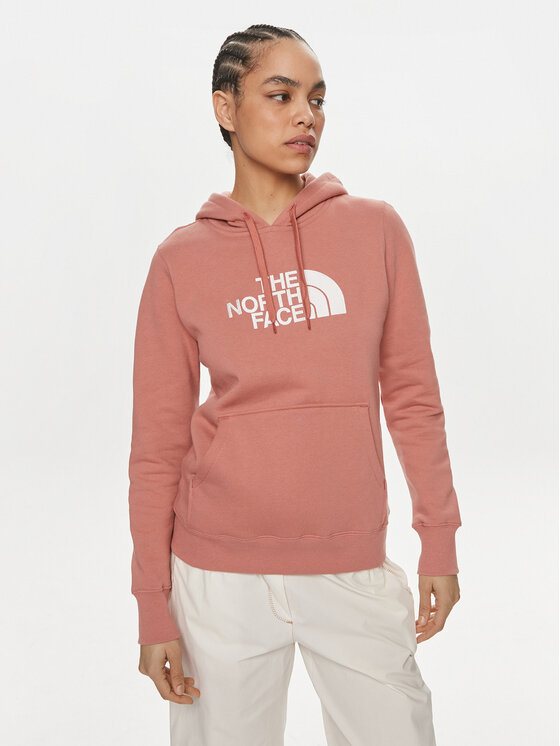 The north face hoodie pink store
