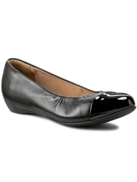 Clarks Īsi apavi Alitay Susan 261150214 Melns | Modivo.lv
