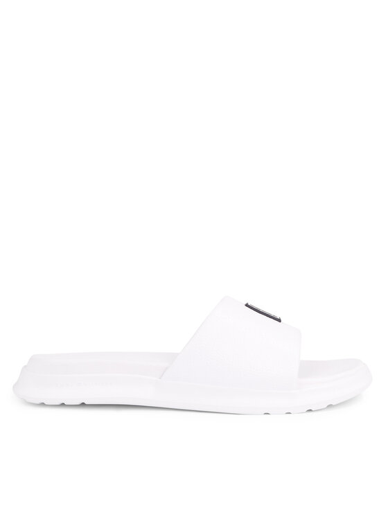 White tommy hilfiger sliders store