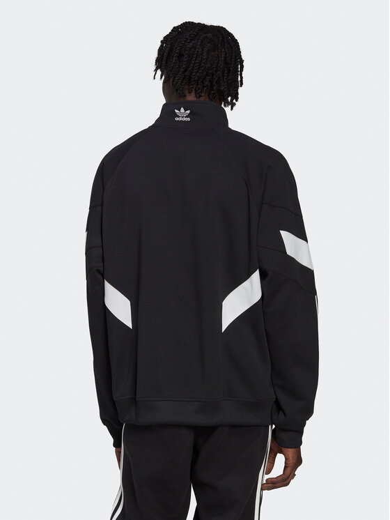Adidas Bluza Adidas Rekive Half Zip Sweatshirt Hk7336 Czarny Loose Fit