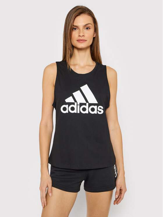 adidas Chemisier GS1359 Noir Regular Fit | Modivo.fr