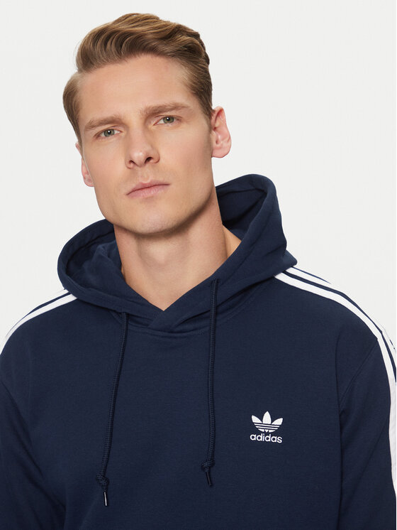 adidas Bluza adicolor Classics 3-Stripes IL2489 Granatowy Regular Fit ...