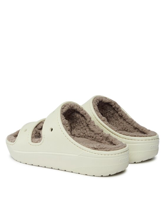 Crocs Šlepetės Crocs Classic Cozzy Sandal 207446 Smėlio | Modivo.lt