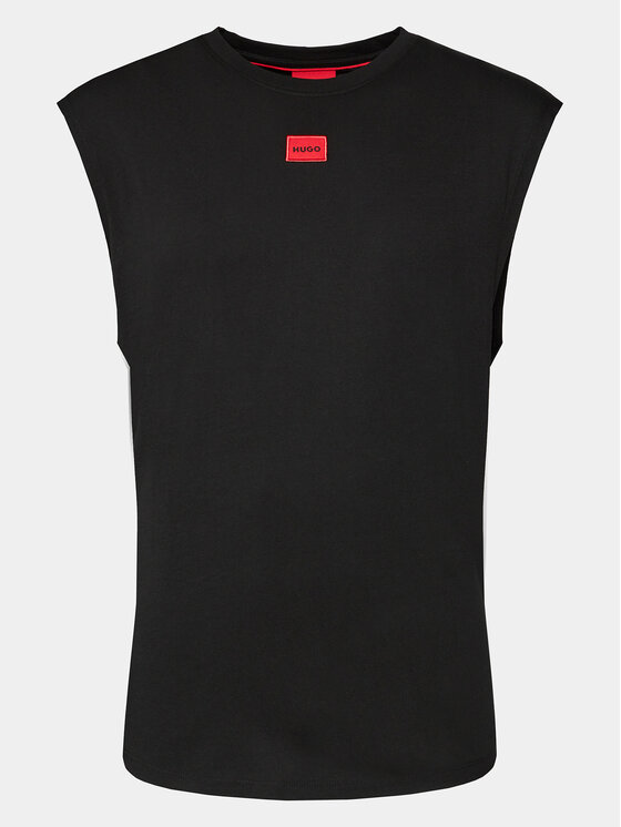 Hugo Tank-Top Dankto241 50505305 Schwarz Regular Fit | Modivo.de