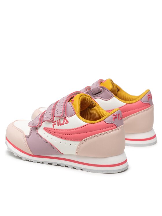 Fila Sneakersy Orbit Velcro Low Kids 1010785.13160 Różowy | Modivo.pl
