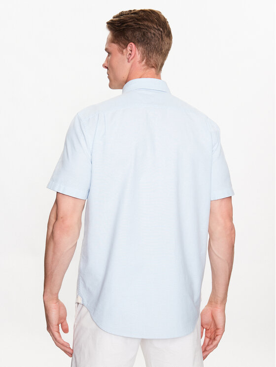 Lacoste Koszula CH0219 Niebieski Regular Fit | Modivo.pl