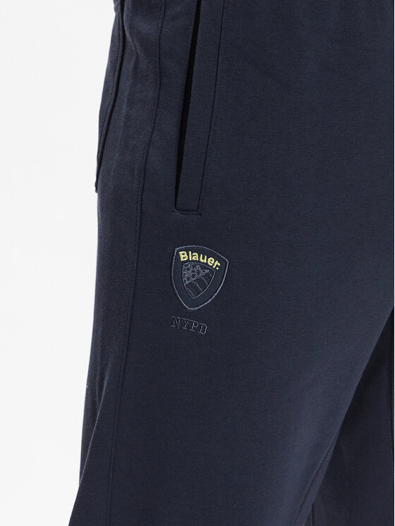 Blauer Teplákové kalhoty 23SBLUF07089 005662 Tmavomodrá Relaxed Fit ...