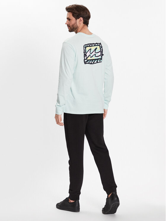Billabong Longsleeve Crayon Wave ABYZT01719 Grün Regular Fit | Modivo.de