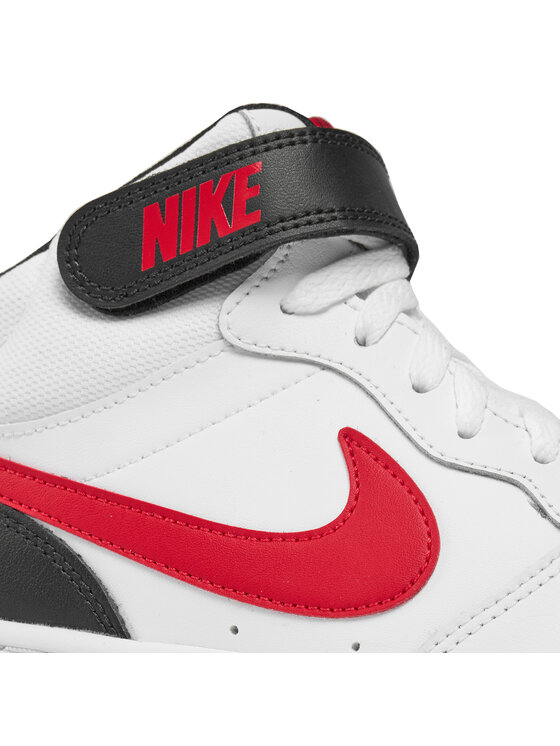 Nike Sneakersy Buty Court Borough Mid 2 (GS) CD7782-110 Bílá | Modivo.cz