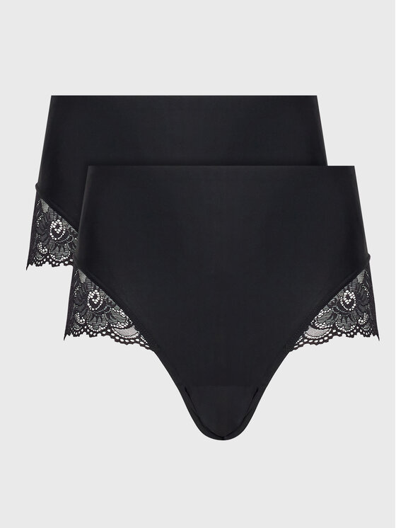 Esotiq Klassische Pantys mit hohem Bund-Set Pansy 40282 Schwarz | Modivo.de