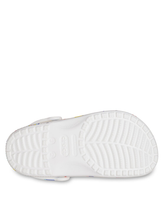 Crocs Papucs Classic Doodle Print Clog K 210356 Fehér | Modivo.hu