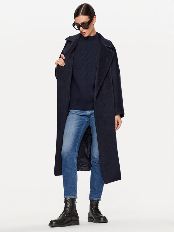 Weekend Max Mara Villane mantel Tempera 2350161233 Tumesinine Regular ...