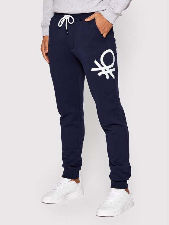 United Colors Of Benetton Jogginghose 3qlap0518 Dunkelblau Regular Fit