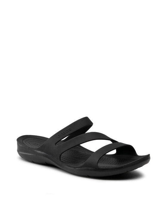 Crocs Klapki Swiftwater Sandal W 203998 Czarny | Modivo.pl