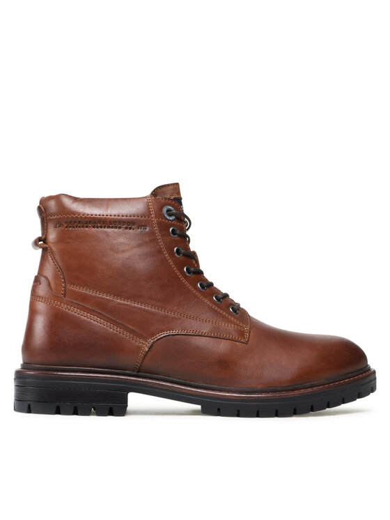 Pepe Jeans Trapper stila apavi Ned Boot Lth WarmPMS50215 Brūns | Modivo.lv