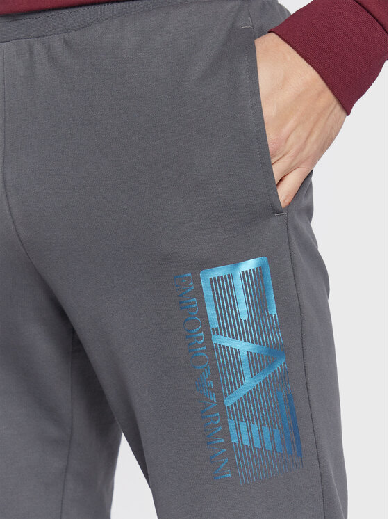 Ea7 Emporio Armani Teplákové Kalhoty 6lpp73 Pj05z 1977 Šedá Regular Fit