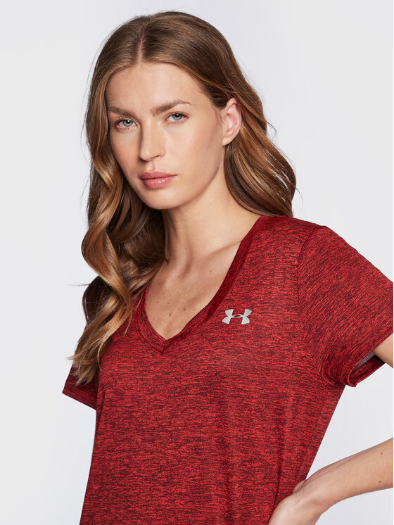 Under Armour Φανελάκι τεχνικό Ua Tech™ Twist 1258568 Κόκκινο Regular ...