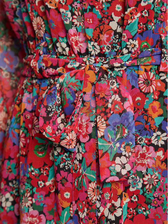 NAF NAF Sukienka codzienna Gaia THNR177A Kolorowy Regular Fit | Modivo.pl