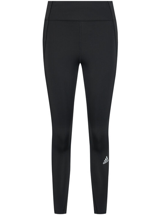 adidas Legginsy Own The Run GU8940 Czarny Slim Fit | Modivo.pl