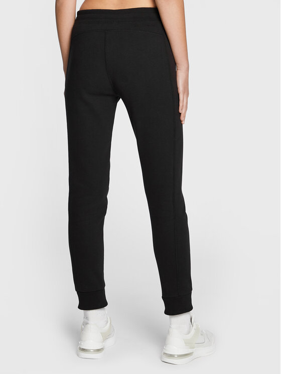 Calvin Klein Jeans Teplákové Kalhoty Blend Fleece J20j212872 Černá