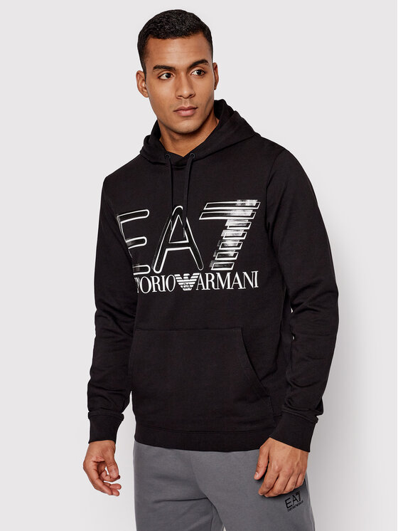 EA7 Emporio Armani Sweatshirt 3LPM45 PJFGZ 1200 Schwarz Regular Fit | Modivo.de