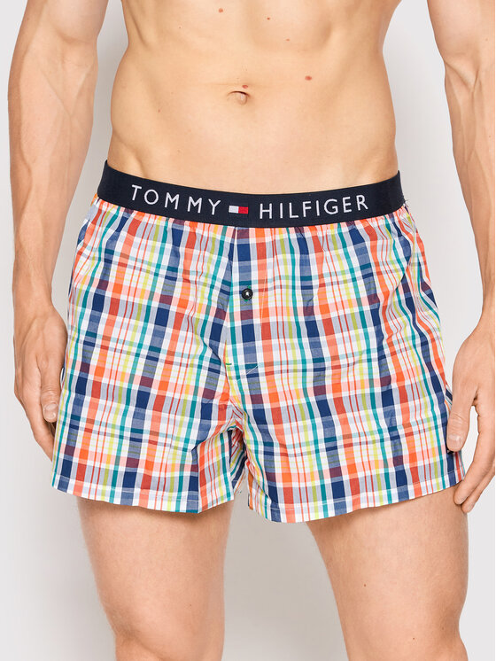 Tommy Hilfiger Boxershorts Woven Boxer Print UM0UM01827 Bunt Modivo