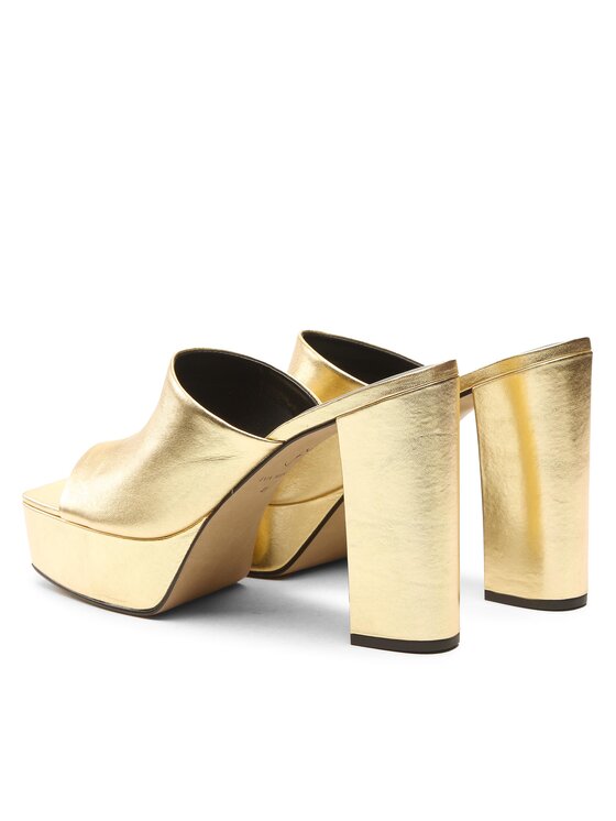 Eva Minge Pantoletten EM-44-13-001614 Goldfarben | Modivo.de