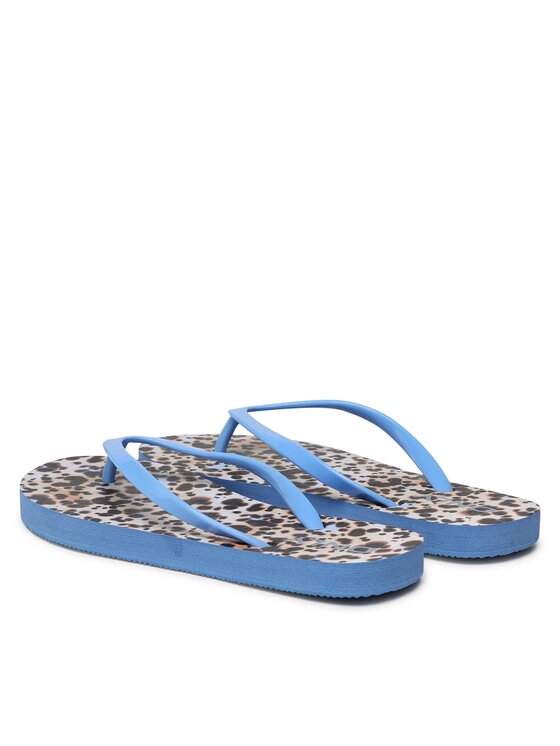 ONLY Shoes Джапанки Onllitzia Printed Flip Flop 15289331 Син | Modivo.bg