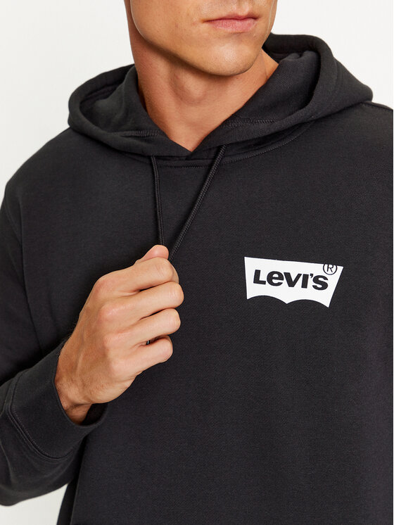 Levi's® Bluza Standard Graphic 38424-0080 Czarny Standard Fit | Modivo.pl