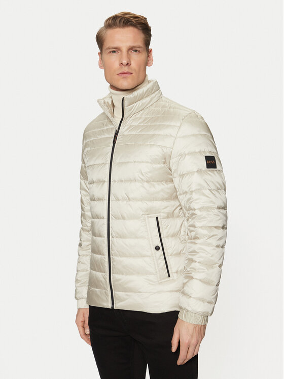 Boss Pūkinė striukė Oden1 50505262 Smėlio Slim Fit | Modivo.lt