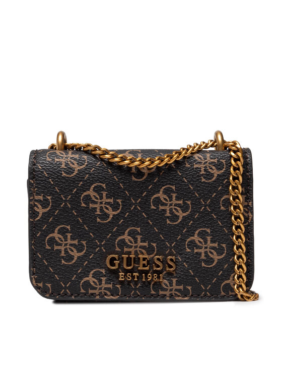 Guess Torebka Alexie Mini HWQB84 16770 Brązowy | Modivo.pl