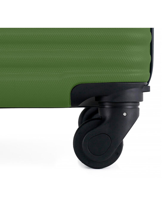 Semi Line Großer Koffer T5575-5 Grün | Modivo.de