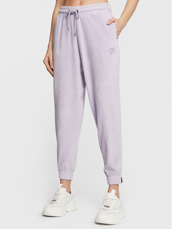 Alpha Industries Melegítő alsó 108050 Lila Relaxed Fit | Modivo.hu