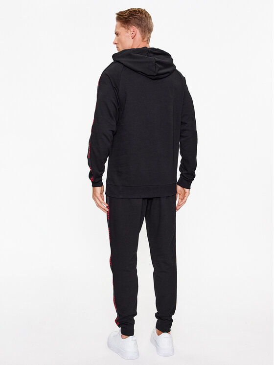 Hugo Jogginganzug Sporty Logo 50502305 Schwarz Regular Fit | Modivo.de
